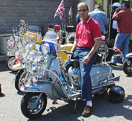 Gary Sealey Lambretta Weston Super Mare